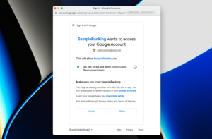 GoogleスプレッドシートとUnityWebRequestを使って簡単なランキング機能を作ってみる - アキオの作業部屋